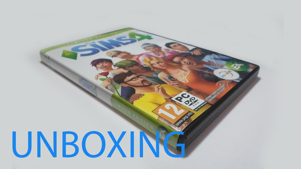 The Sims 4 Limited Edition Unboxing - YouTube