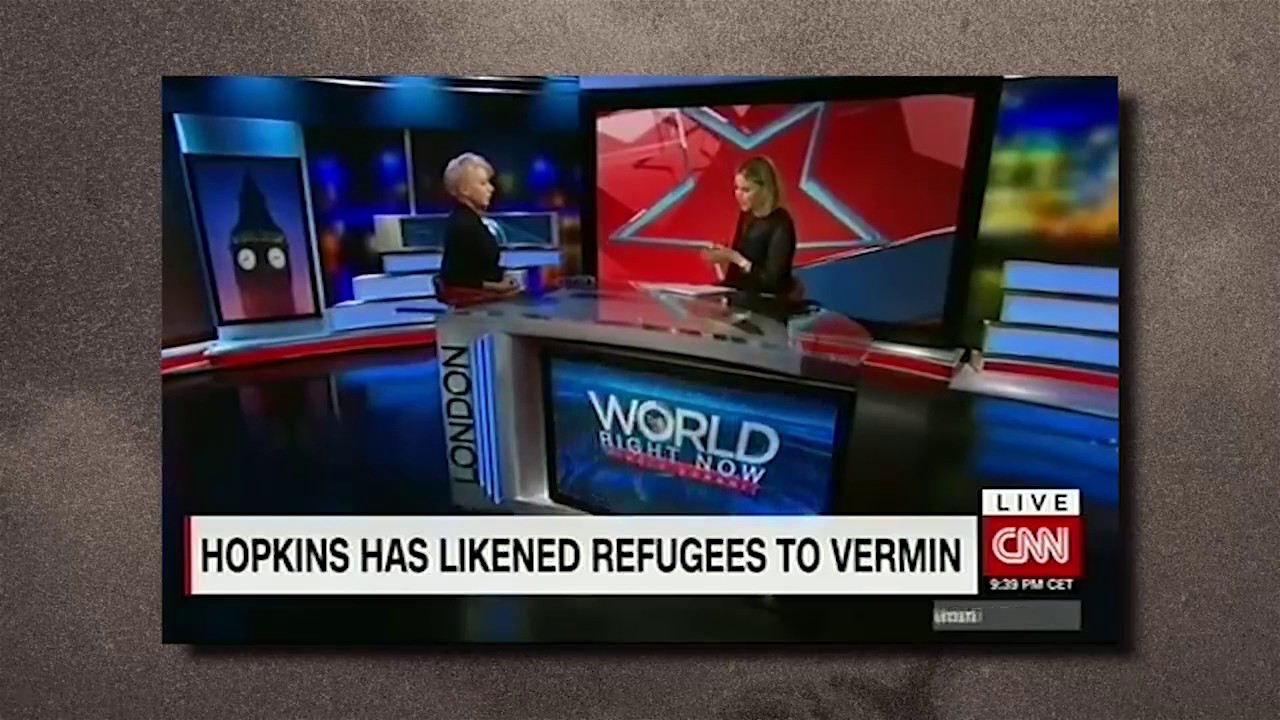 Hopkins calls CNN the Clinton News Network, anchor loses it - YouTube