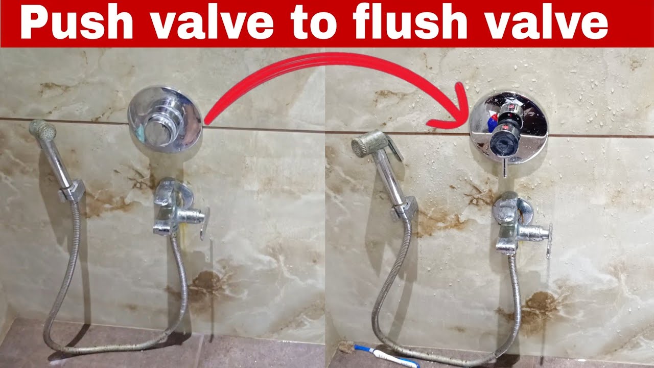 how to change metropole to flush valve - YouTube