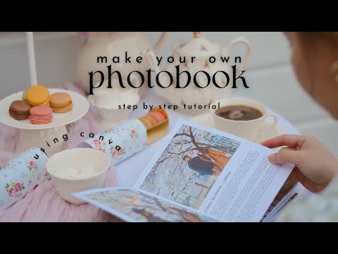 DIY Photo Book Using Canva | Step by step Tutorial