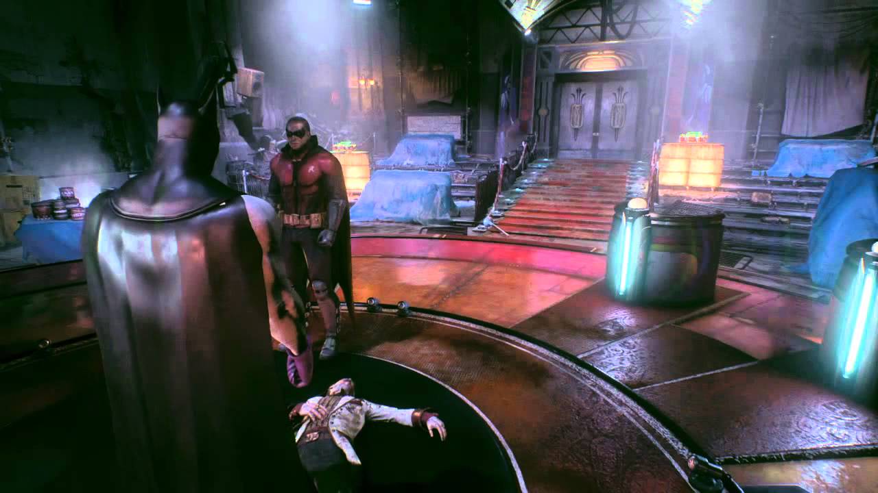 Batman: Arkham Knight Johnny Charisma/Joker Performance - YouTube