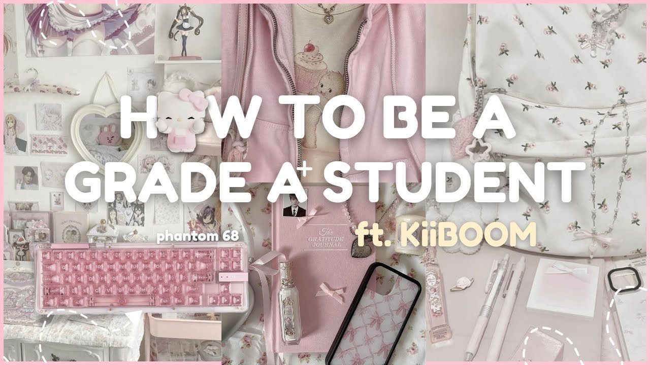 💌 ଓ ՟ how to be a grade a student 🩷 study techniques ft KiiBOOM ᯓᡣ𐭩 ...