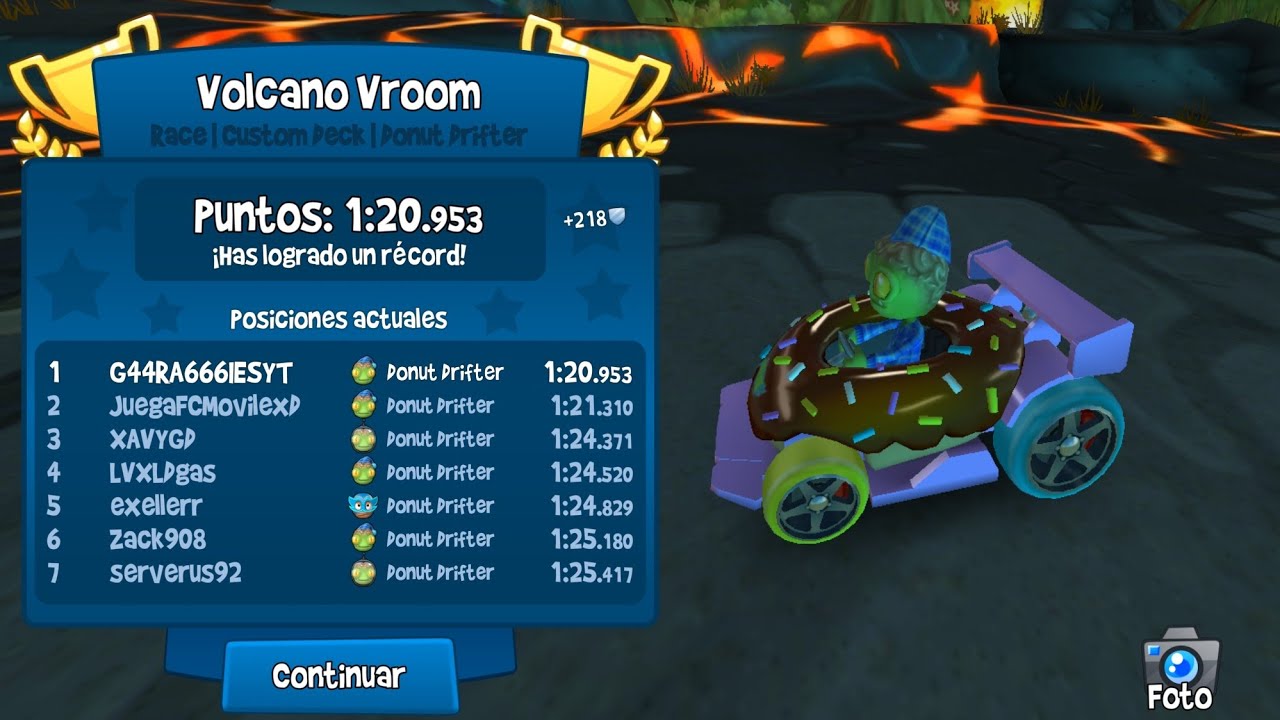 Volcano Vroom Donut Drifter #videos #beachbuggyracing2gameplay # ...