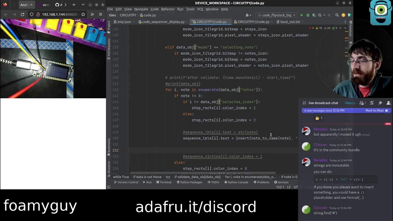 CircuitPython - MIDI Sequencer - YouTube