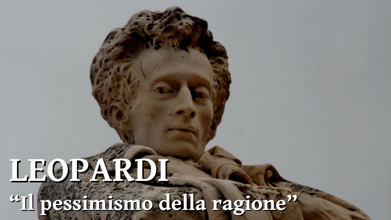 Giacomo Leopardi - Il pessimismo della ragione - YouTube