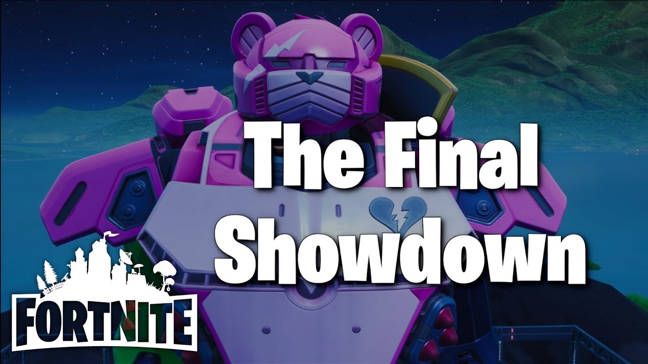 Fortnite - The Final Showdown - Robot vs Godzilla Event - YouTube