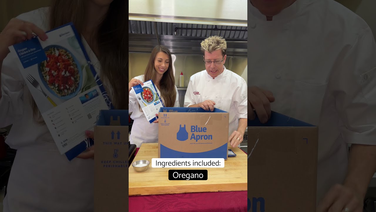 Italian Cooking-Blue Apron-LUCA MOVIE🛵-DISNEY- with Chef Eric Crowley ...