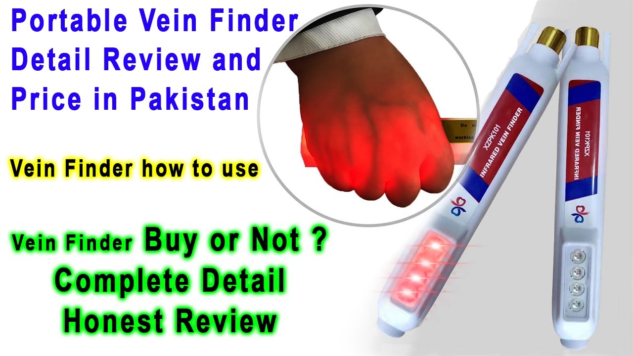 Portable Vein Finder Detail Review and Price in Pakistan | Vein Finder ...