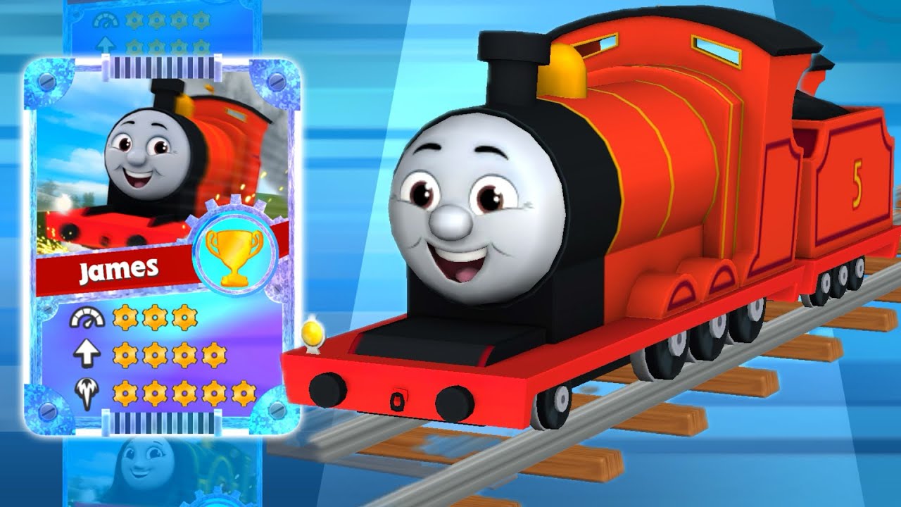 James train! Thomas & Friends: Go Go Thomas! Purchase all trains! - YouTube