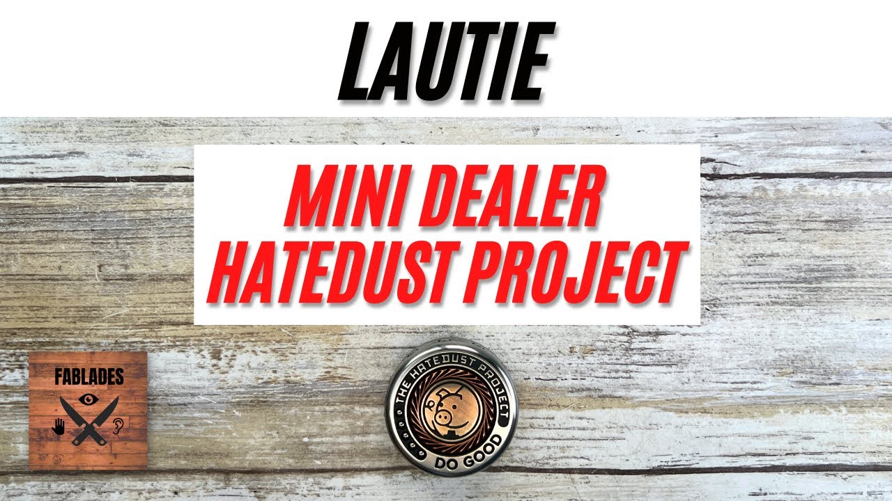 Lautie Mini Dealer HateDust Project Spinner Fidget Toy. Fablades Full ...