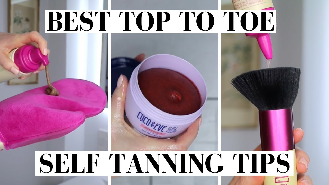 THE BEST TOP TO TOE SELF TANNING PRODUCTS | COCO & EVE SELF TANNING ...