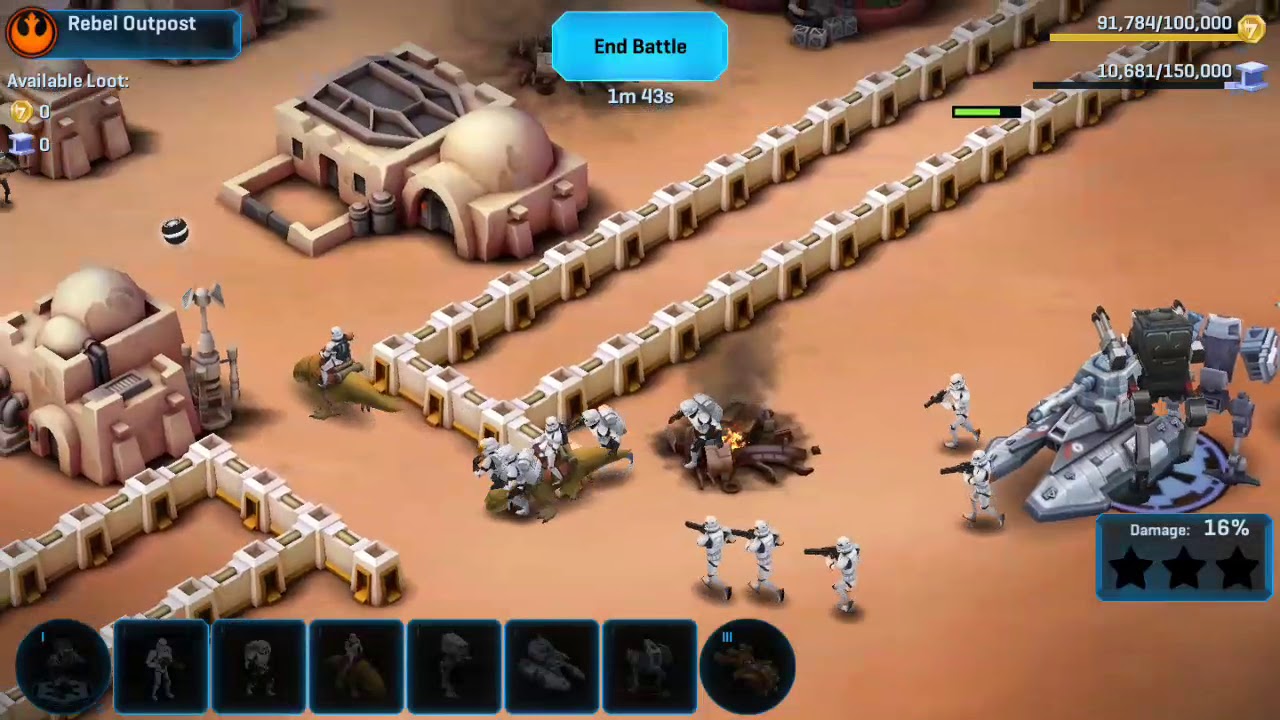 Louis pvz la play star wars commander chaptr 13 - YouTube