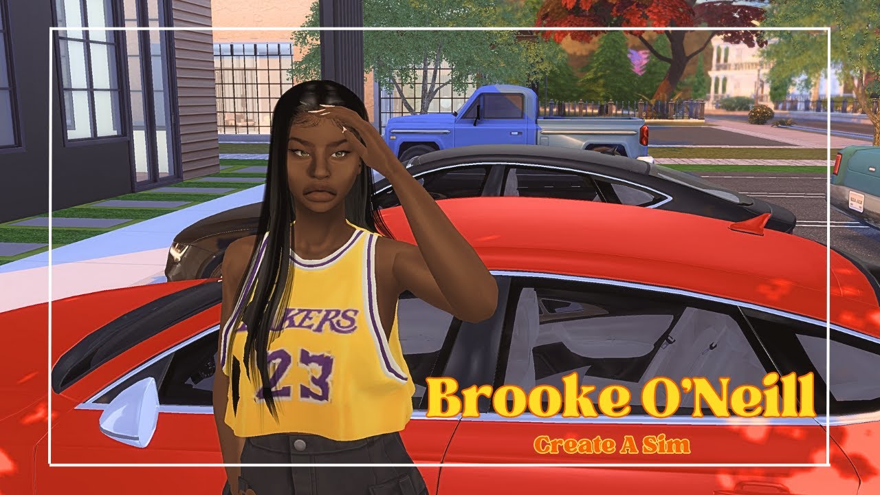 Brooke O'Neill || Create a Sim || The Sims 4 - YouTube