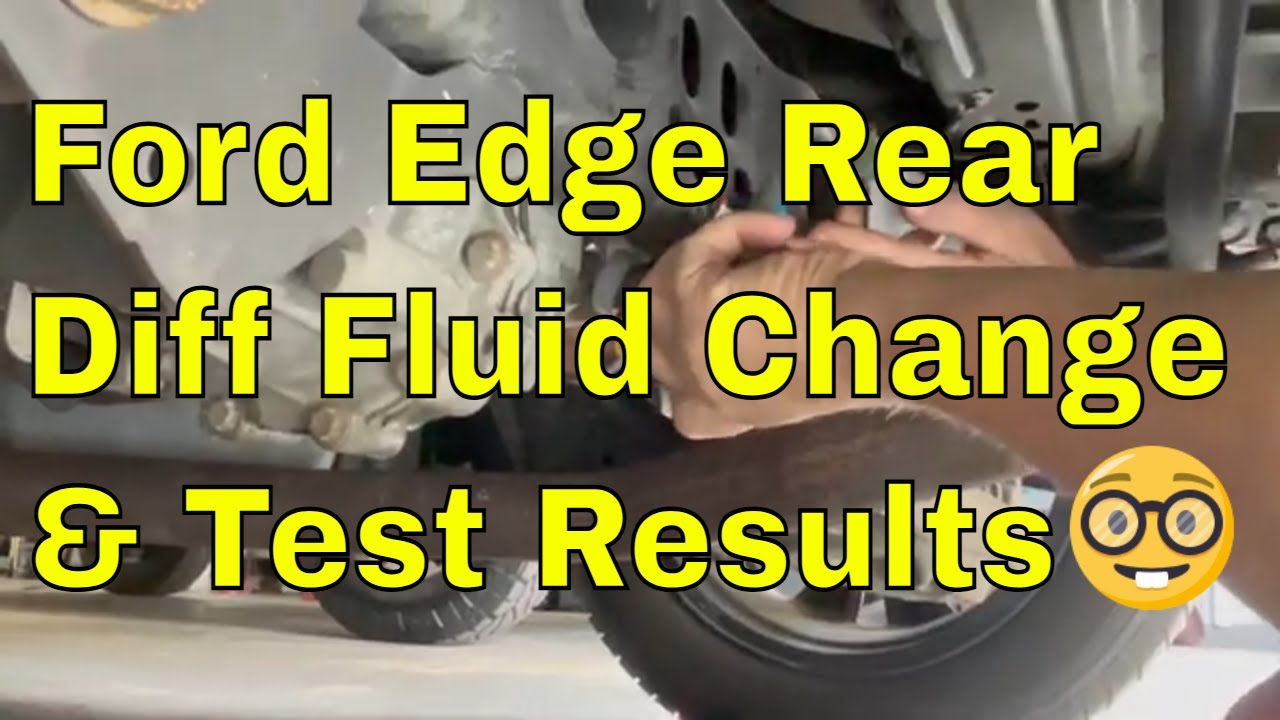 How to Change Ford Edge Rear Diff Fluid? - YouTube