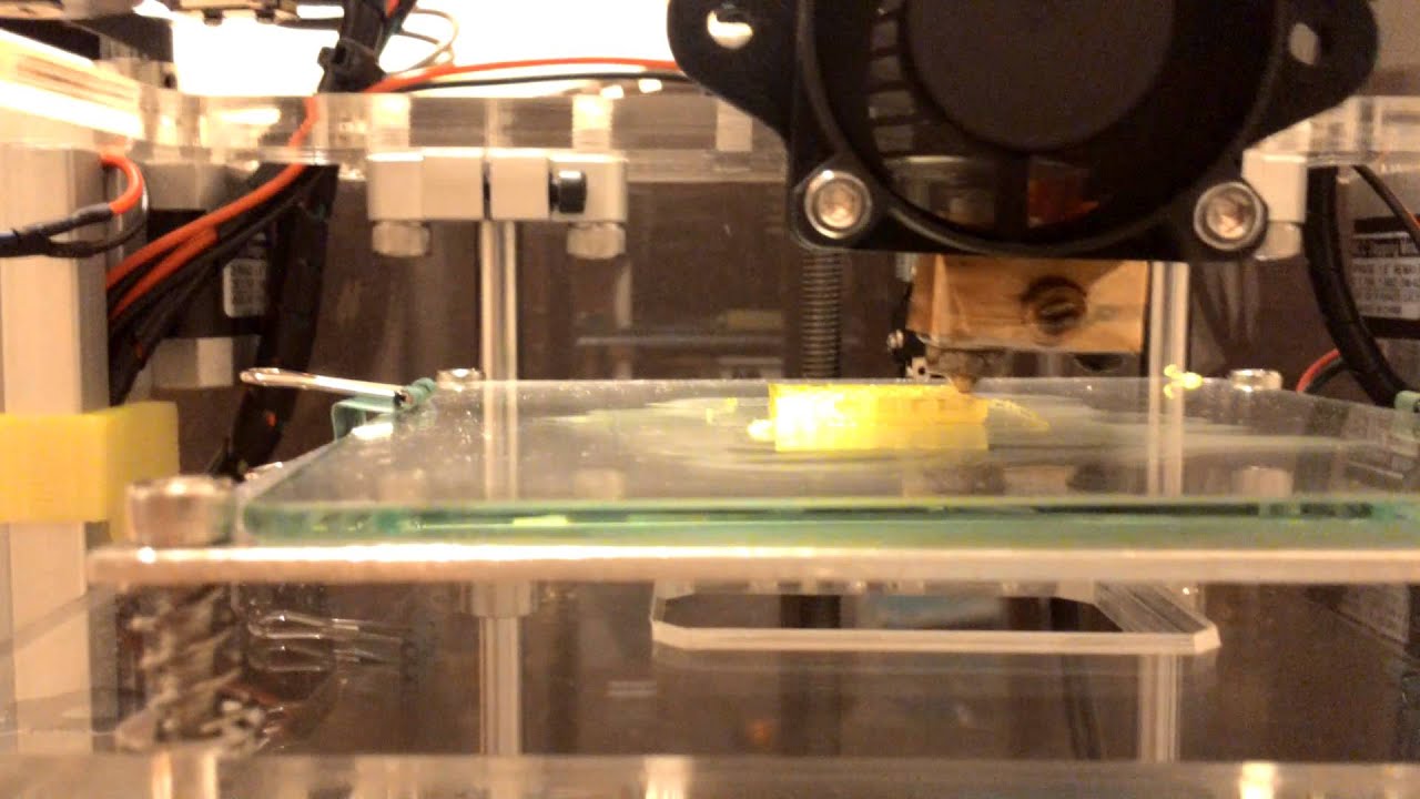My mini-cog first print - YouTube