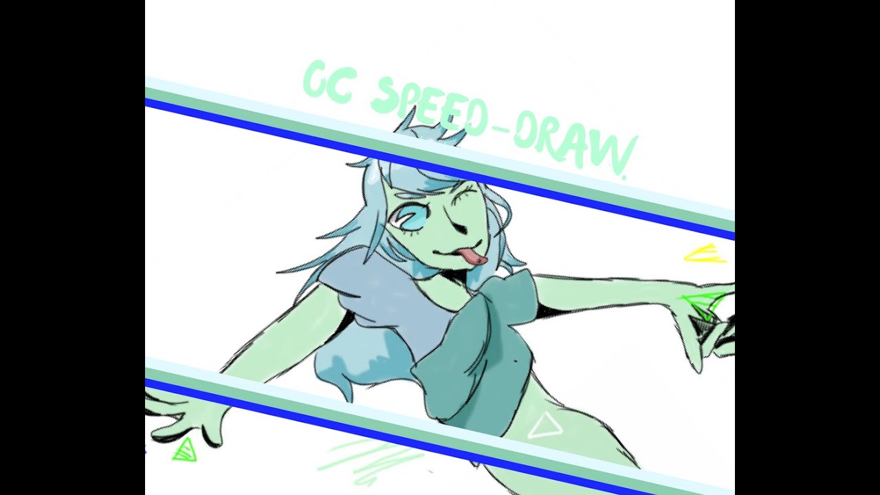 Genie oc || speedpaint - YouTube