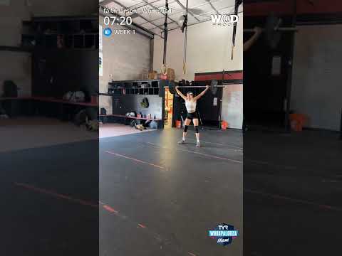 Faith Larson-WZA wod 1-Intermediate Womens-2022 - YouTube