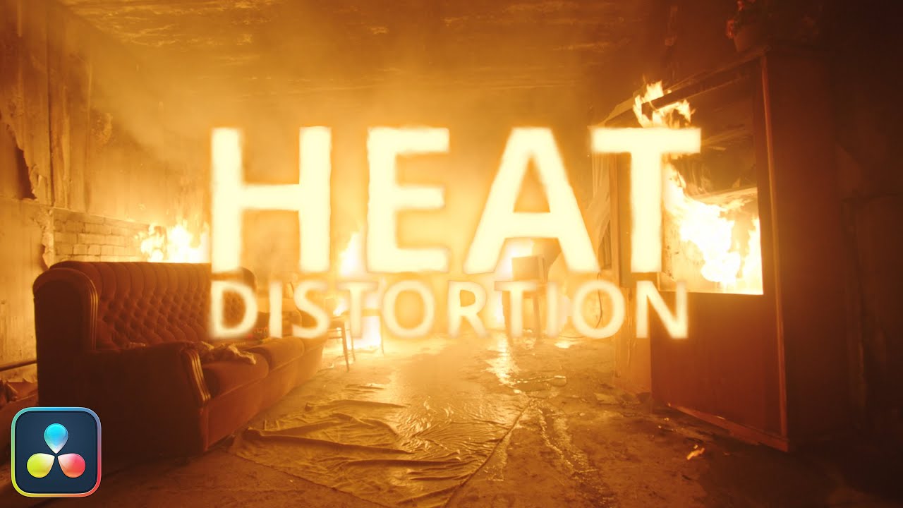 EASY Heat Distortion in Davinci Resolve 17 - YouTube