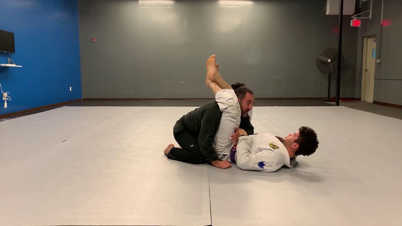 Triangle Choke Escape #2 Unwind Legs to Side Mount - YouTube