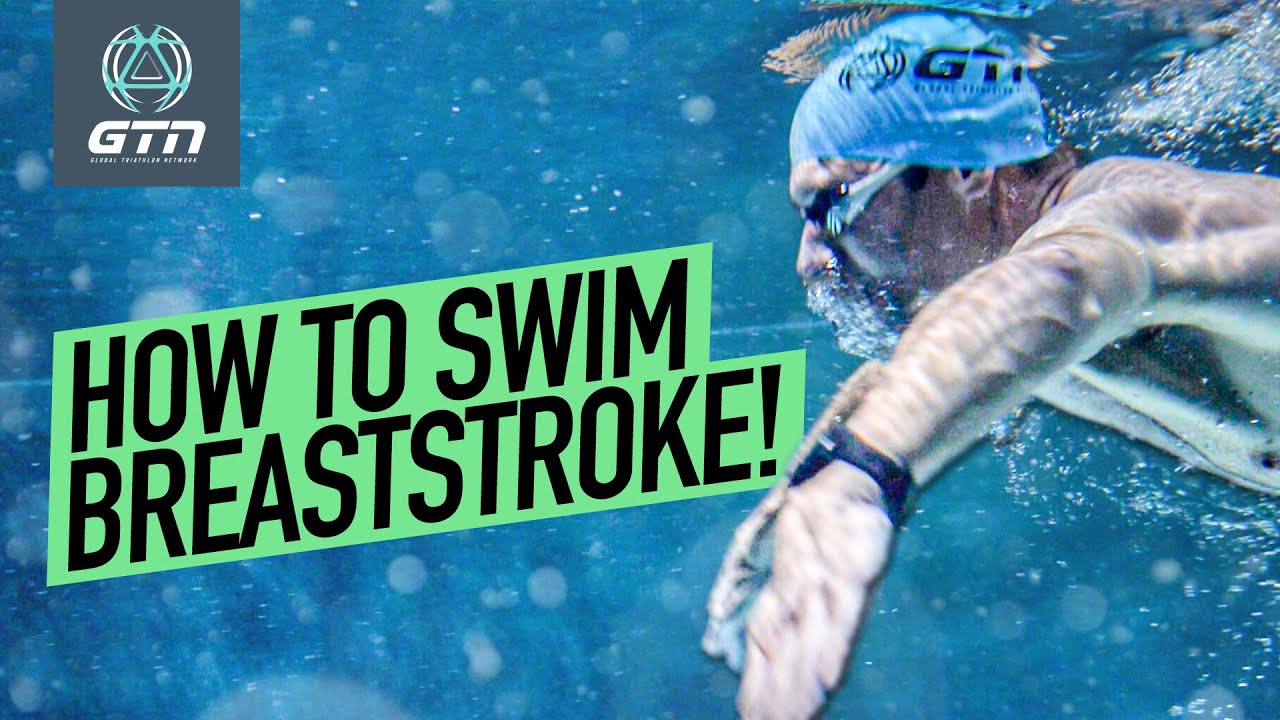 Swimmer Breaststroke Outline