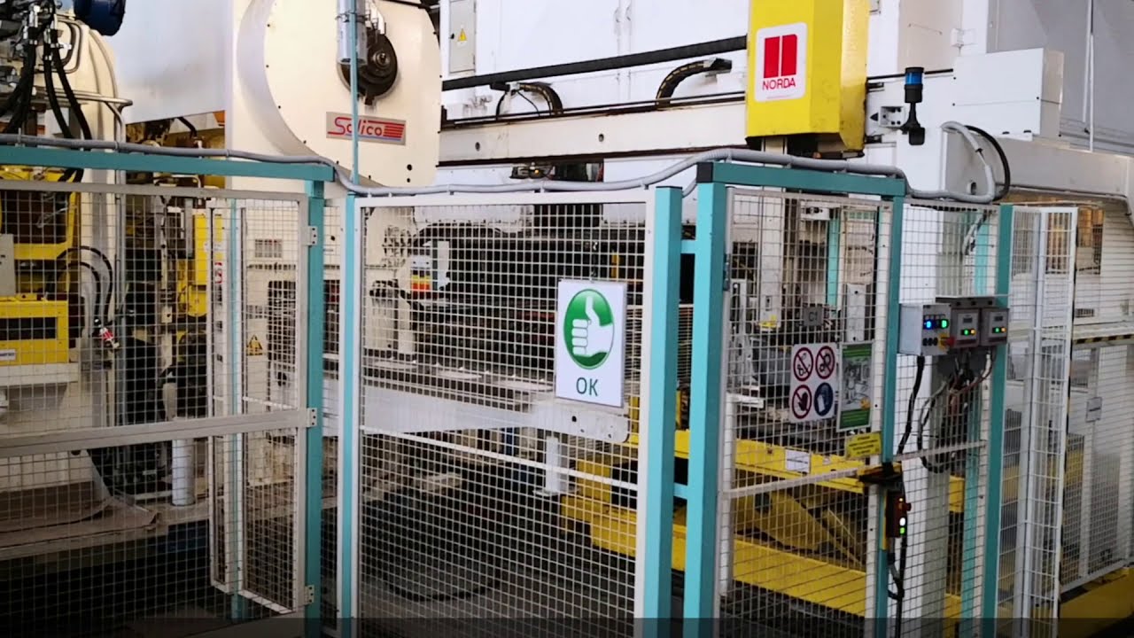 255 - (N) - Destacker for transfer press - 2 blanks loading - YouTube