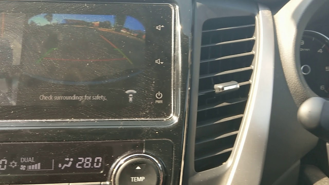 Mitsubishi Pajero Sport Reverse Camera - YouTube