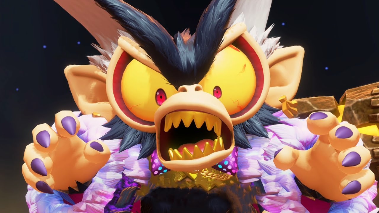 Donkey Kong Bananza - 100% Walkthrough Part 42 Gameplay - Void Kong & Banana Burger in Feast ...