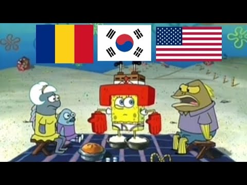 "THREE DAYS!!!" In 24 different languages (SpongeBob Meme Pants) - YouTube