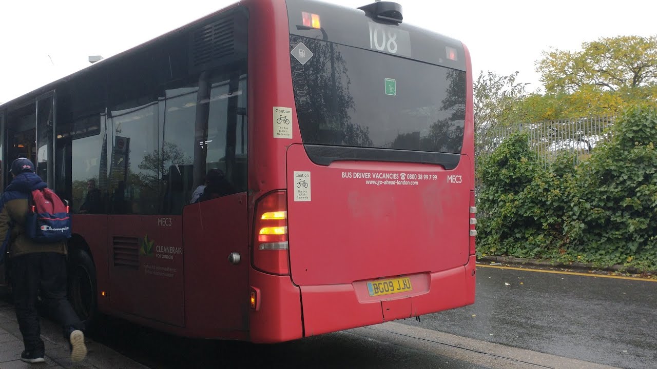 Soon to be electric, GAL MEC3 on bus route 108 - YouTube