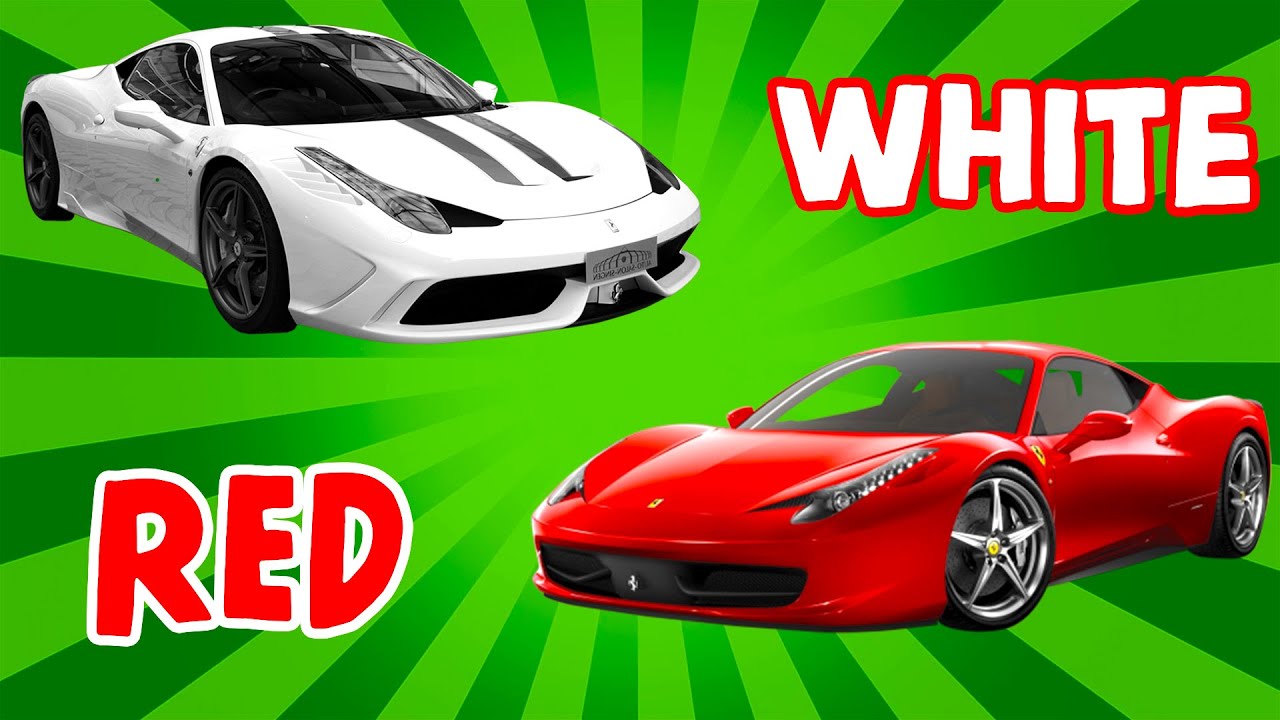 Learning colors | CARS - YouTube