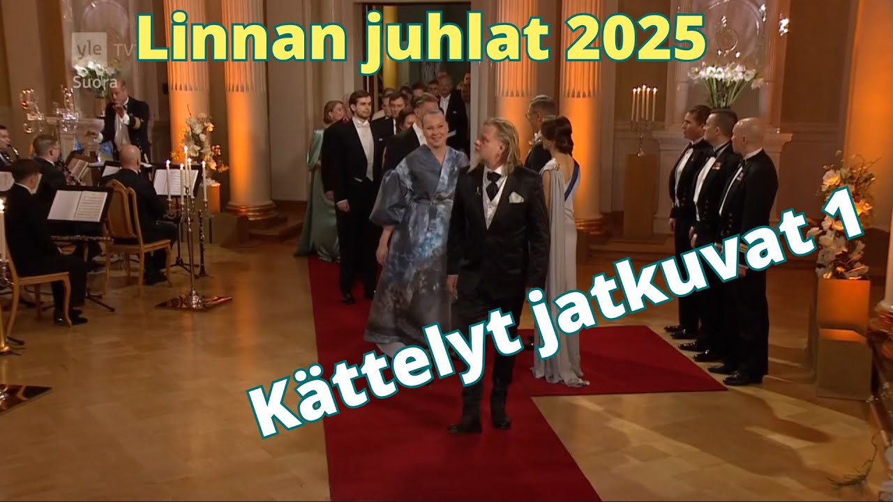 Linnan juhlat 2025: Kättelyt jatkuvat. - YouTube