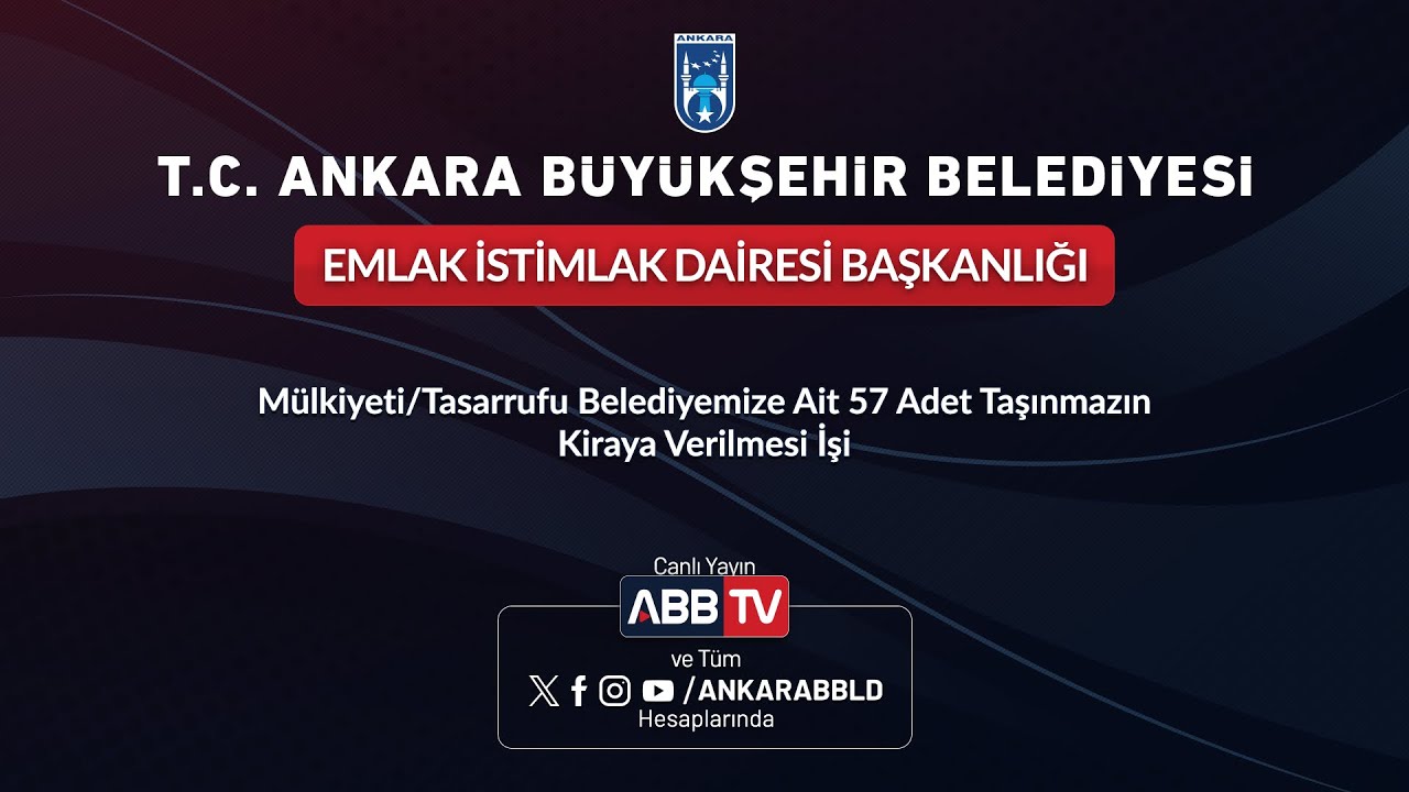 EMLAK İSTİMLAK DAİRESİ BAŞKANLIĞI - Mülkiyeti Belediyemize Ait 57 Adet Taşınmazın Kiraya ...