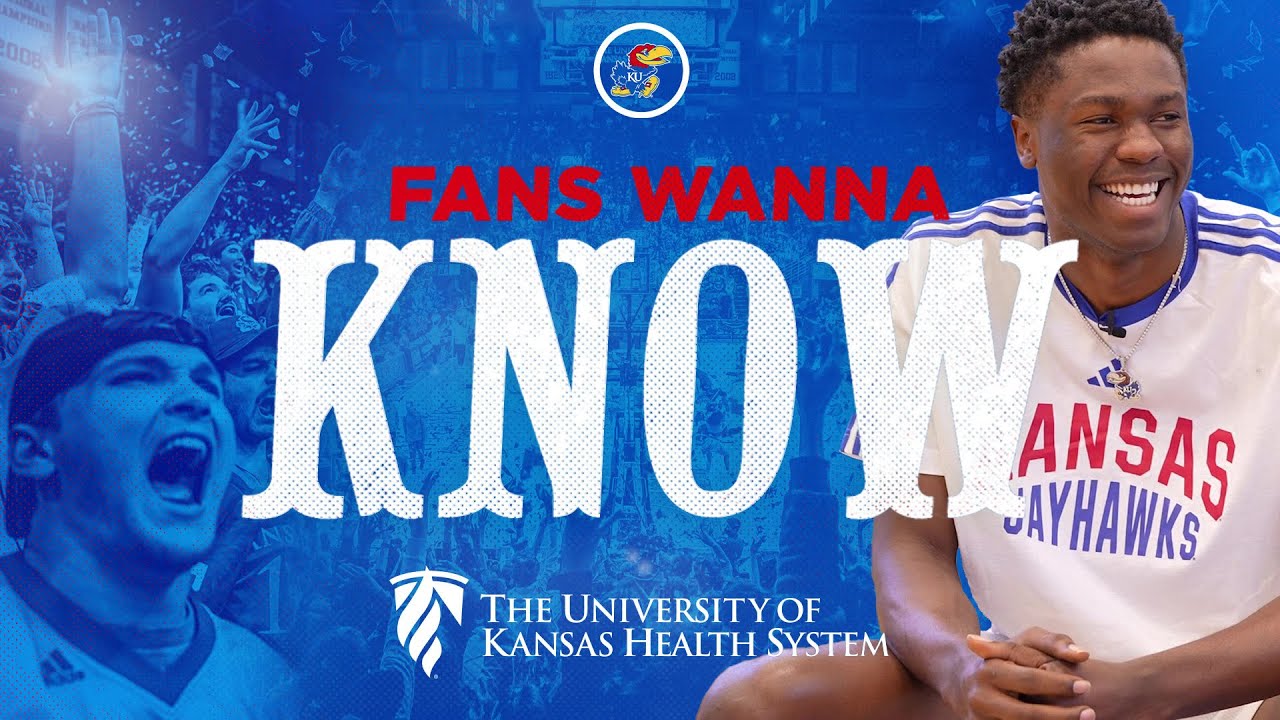 Fans Wanna Know: Flory Bidunga | Kansas Basketball - YouTube