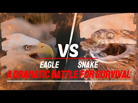 Eagle Vs Snake: A Dramatic Battle for Survival - Animal Attack - Wild ...