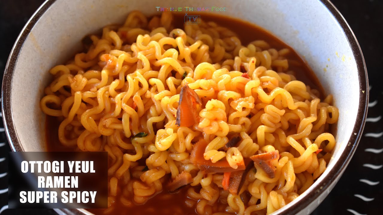 Ottogi Yeul Ramen Super Spicy Instant Korean Style Noodle | Yeol Ramen ...