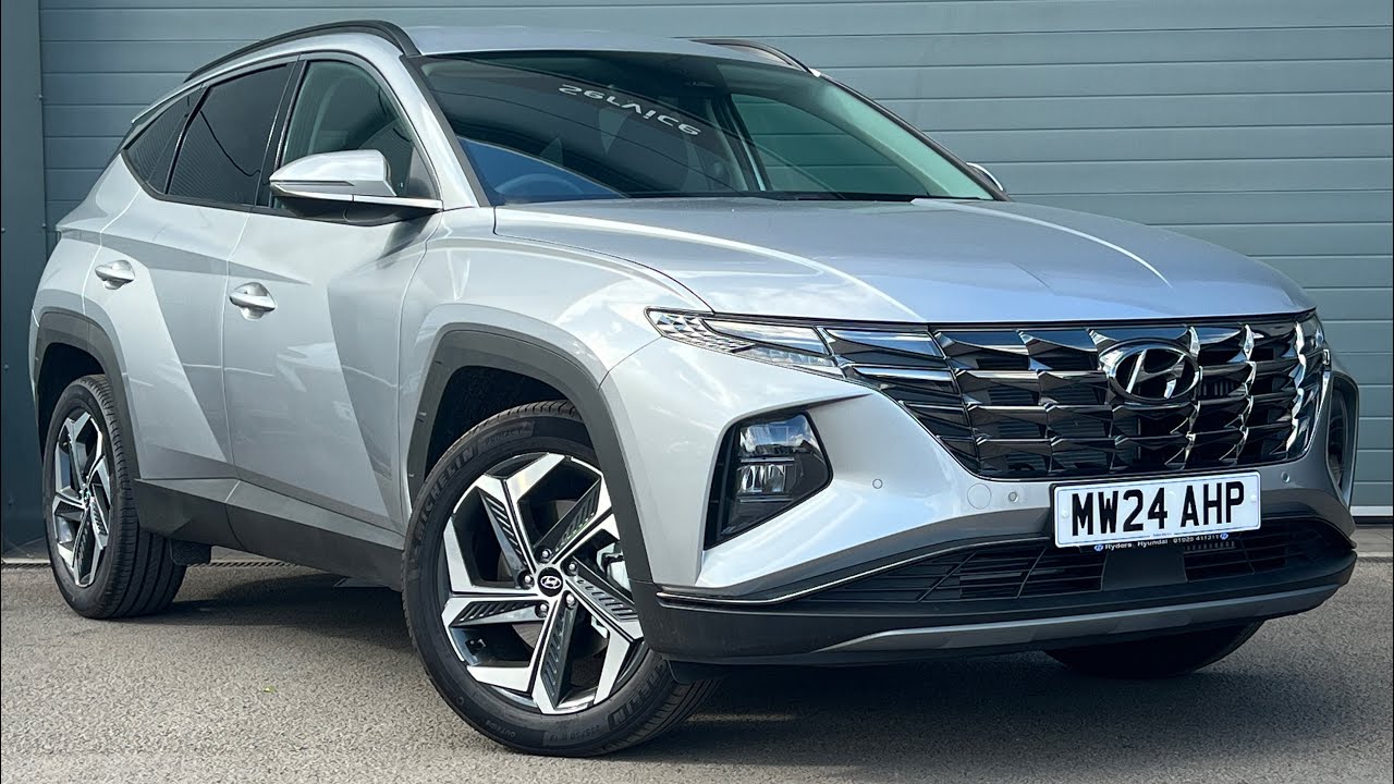 2024 Hyundai Tucson Hybrid Premium in Shimmering Silver (MY23) - YouTube