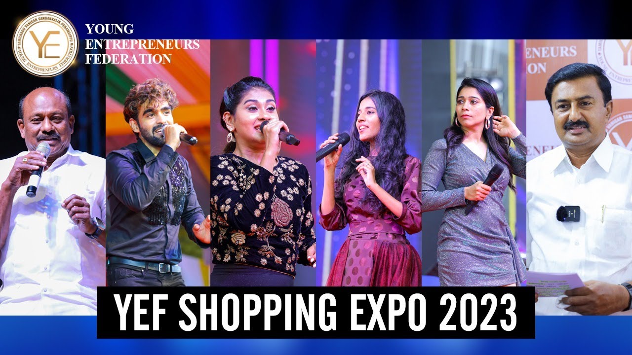 Glimpse of YEF Shopping Expo 2023 | Texvalley - Erode | Tamilnadu Vanigar Sangangalin Peramaippu ...