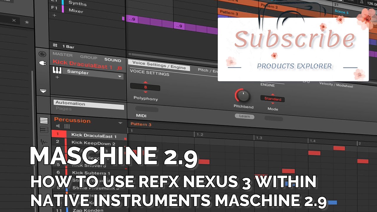 How to Use reFX Nexus 3 Within Native Instruments Maschine 2.9 [How to ...