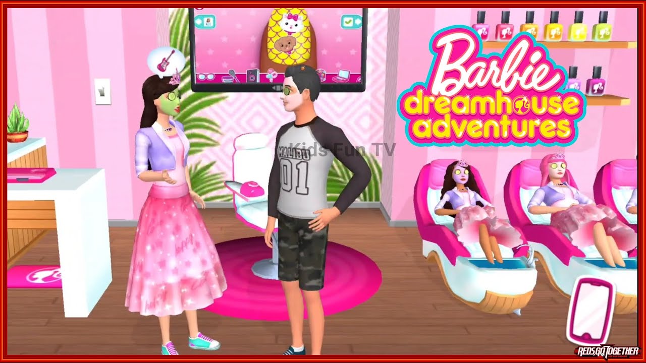 Barbie Dreamhouse Adventures Full Episodes | Barbie Nail Art ...