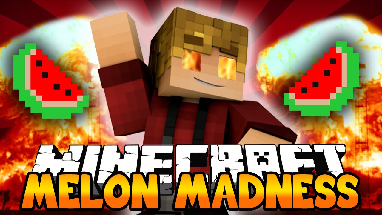 Minecraft Watermelon Rage? (Minecraft Melon Mania 2 Minigame) - YouTube