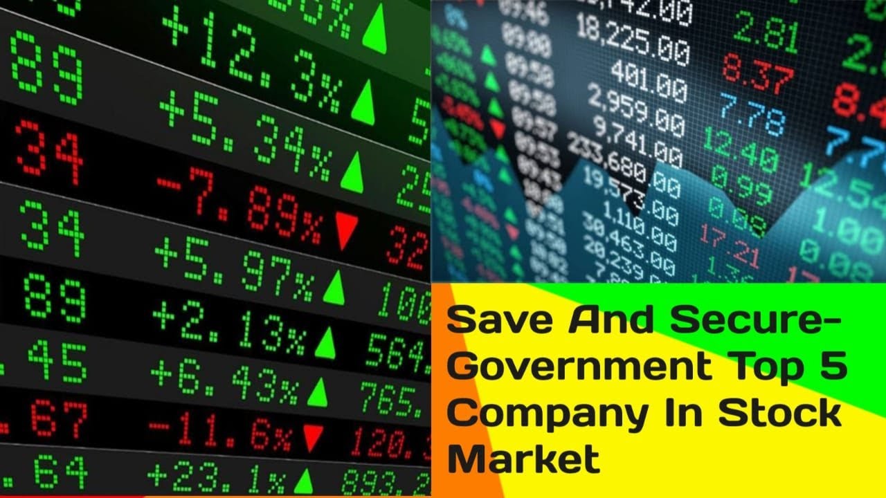 Save And Secure - Top 5 Government Companies In Stock Market - YouTube