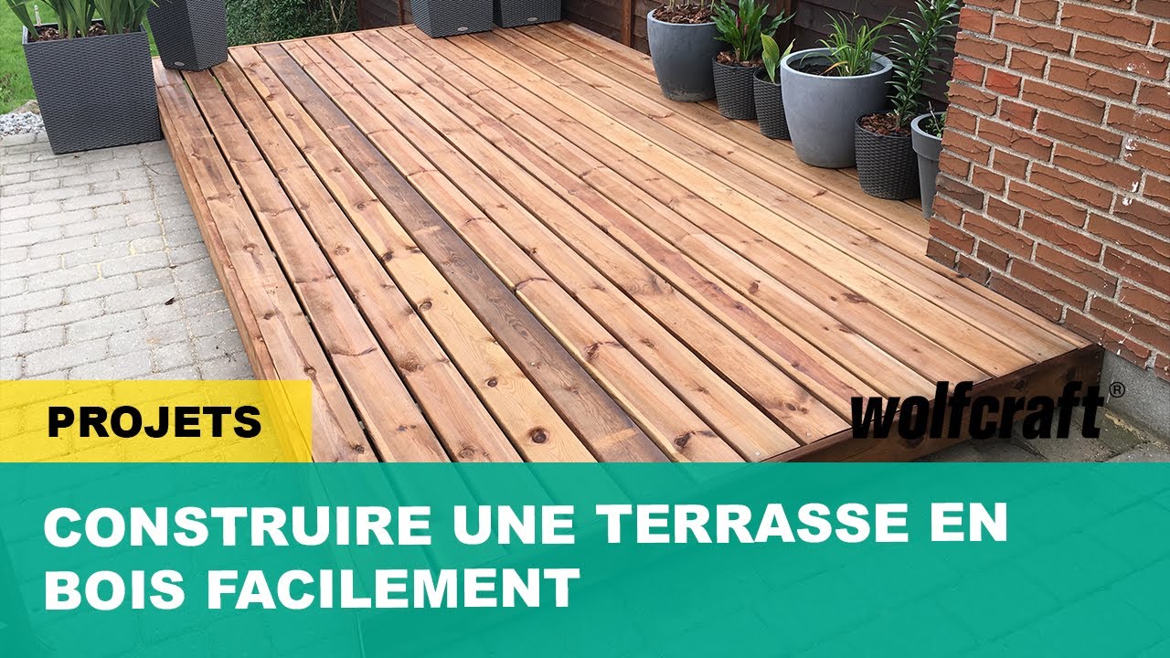 Comment poser une terrasse en bois facilement ? - YouTube