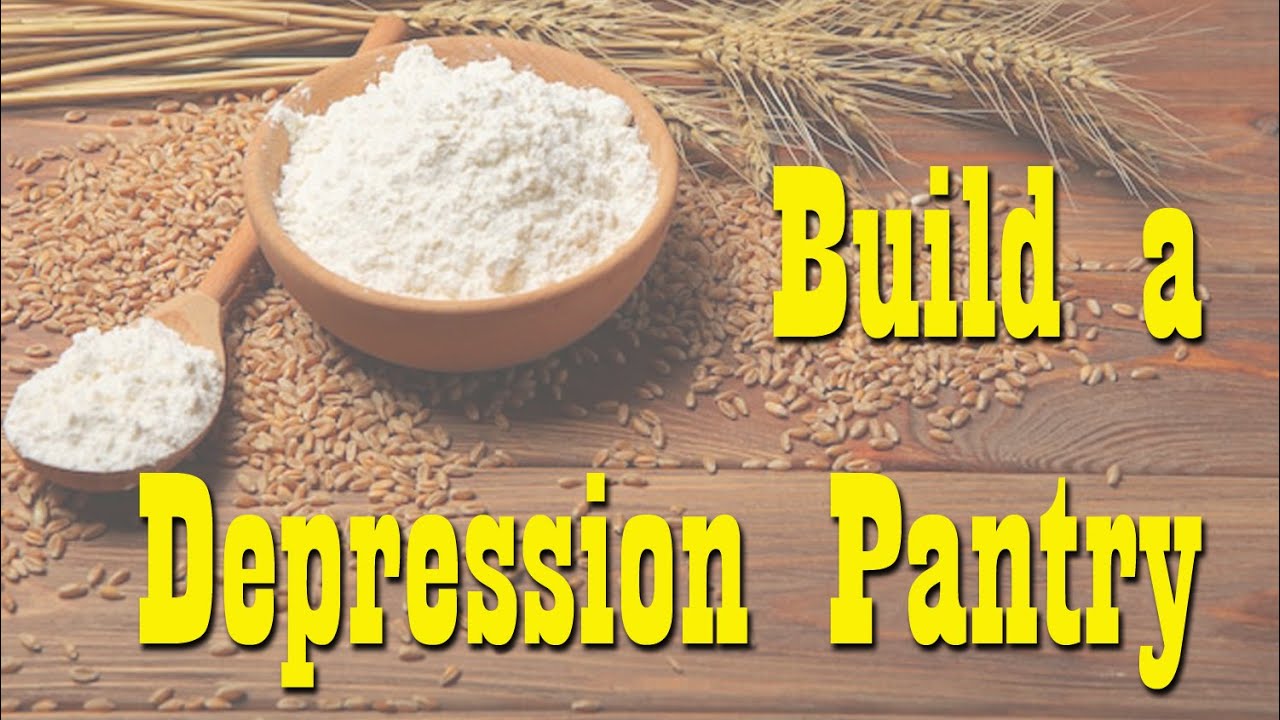 Building a Depression Pantry for Survival ~ Food Storage ~ Preparedness ...