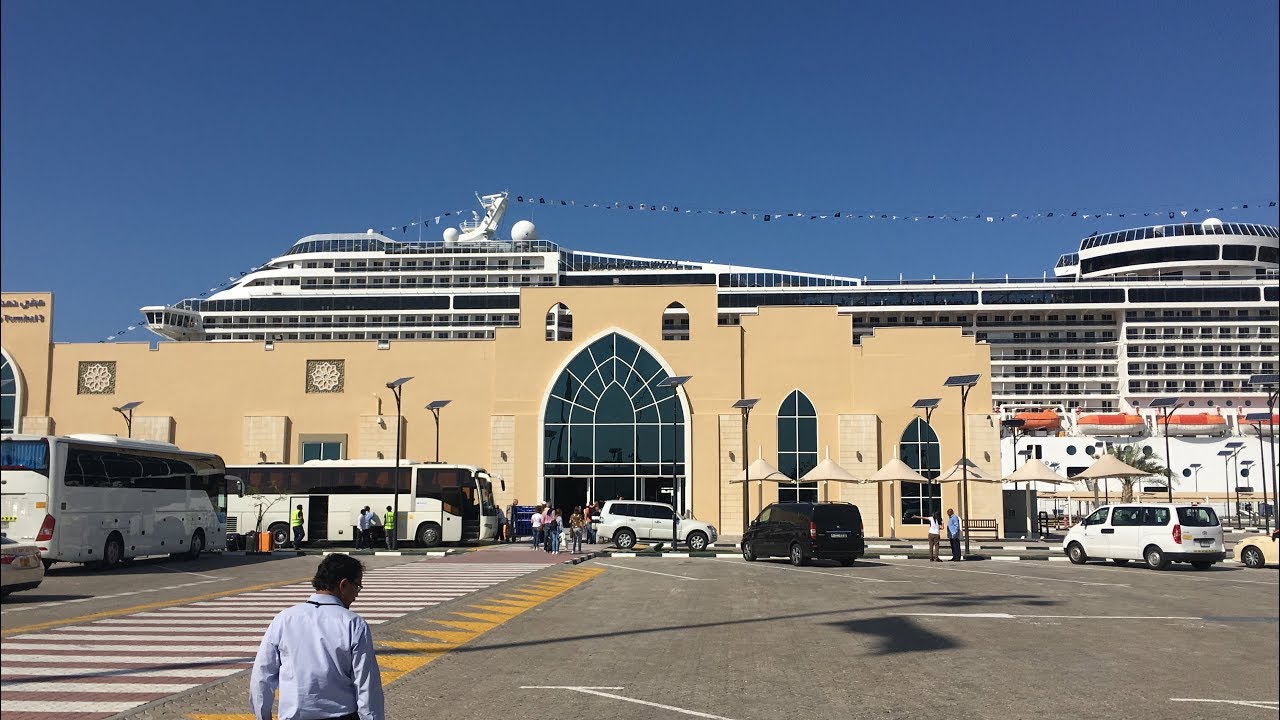 Meeting Ruben Falcon at Port Rashid - MSC Cruise line - Dubai ...