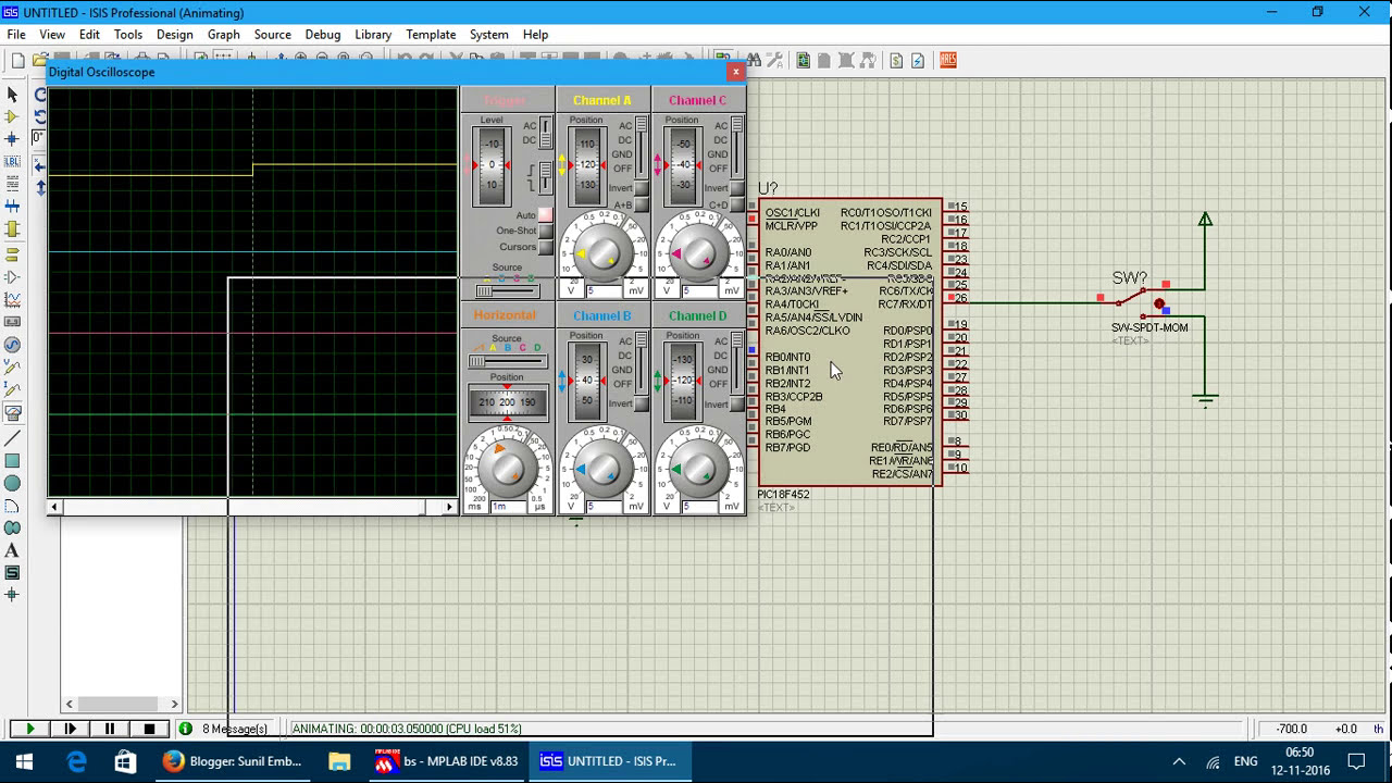 Experiment 1-b. Single LED(Buzzer)and Switch(Sensor) - YouTube