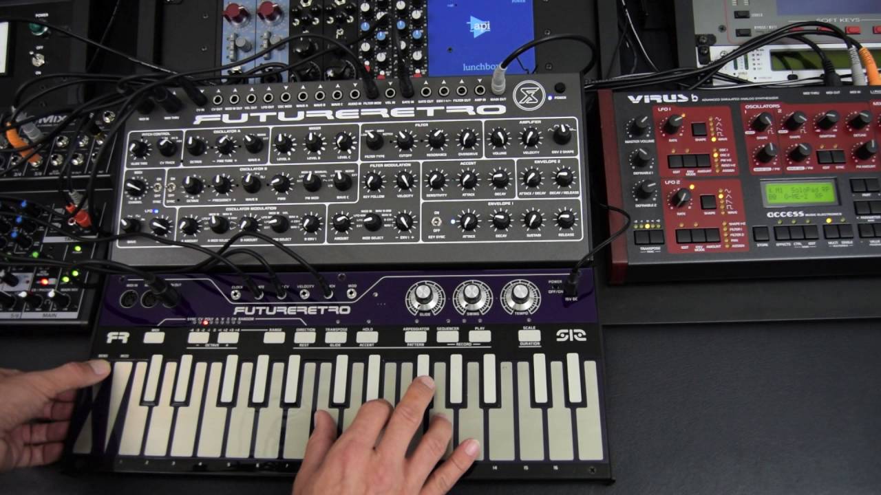 Future Retro 512 touch keyboard Overview and Tutorial - YouTube