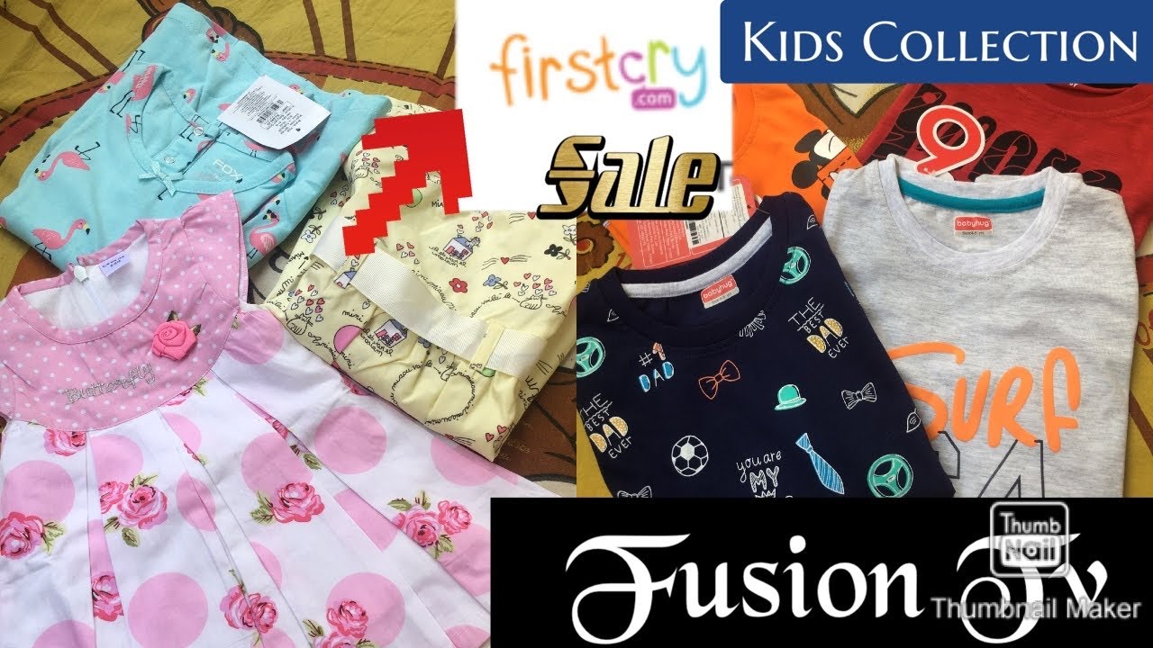 FirstCry Sale/kids Dresses Collection/kids First Cry haul /FusionTv ...