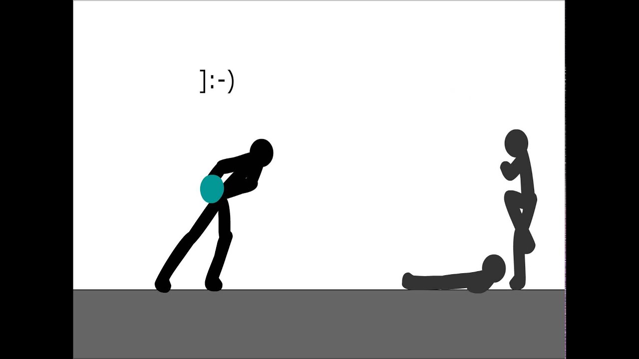 Stick Fight Scene - YouTube