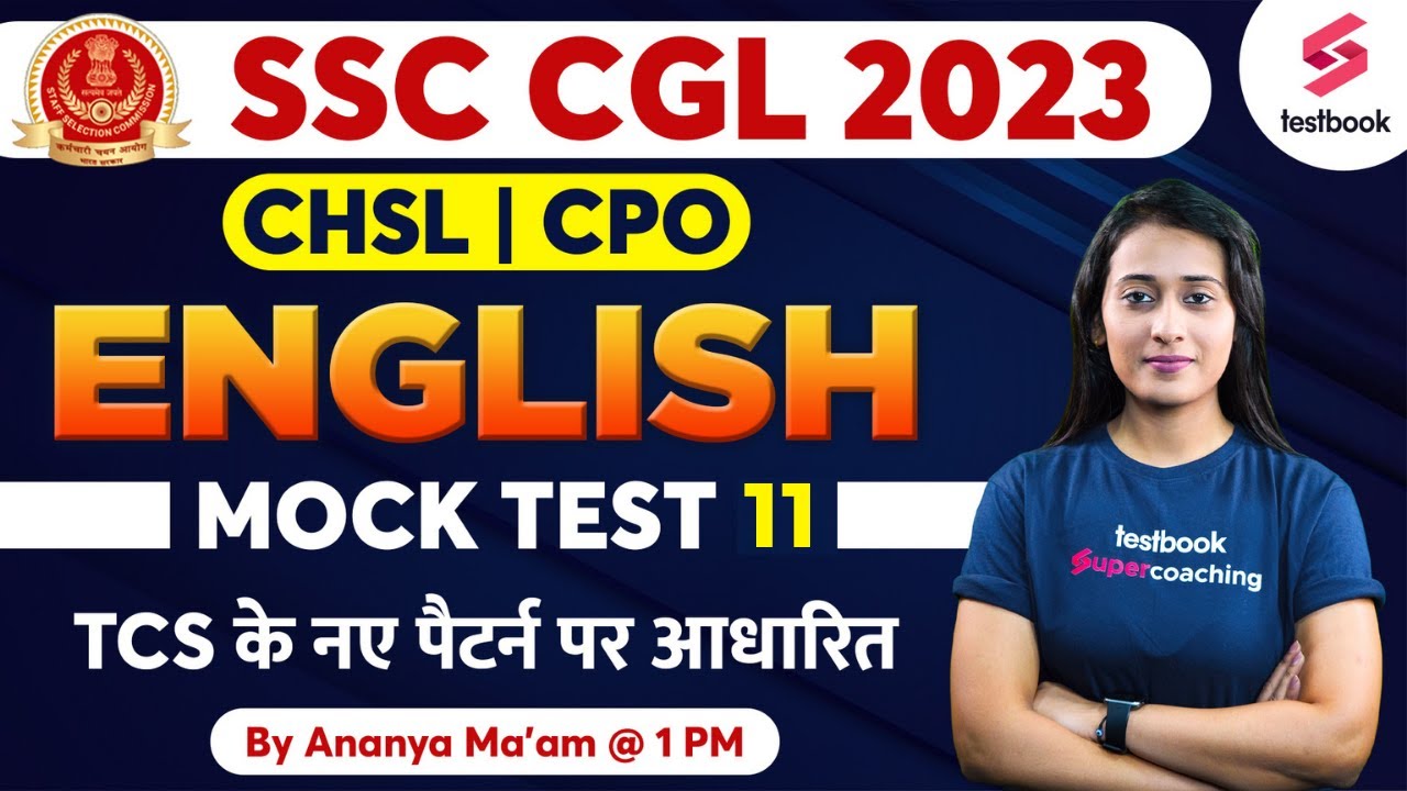 SSC CGL Mock Test 2023 | English | SSC CGL English Previous Solved ...