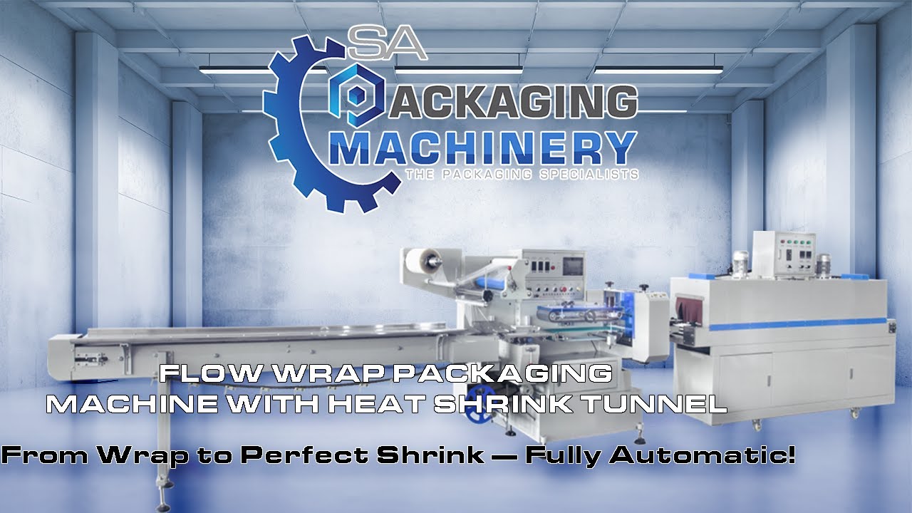 Flow Wrap & Heat Shrink Packaging Machine | Secure & Professional ...